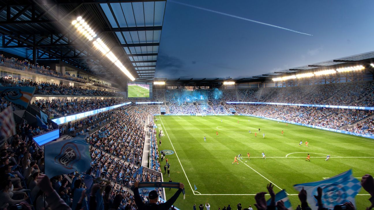 New kings of Queens: NYCFC unveils spectacular images of planned ...